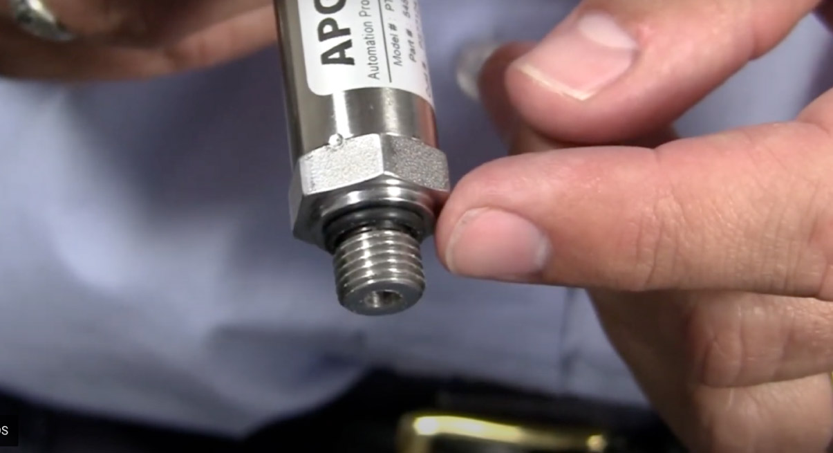 How to Install a Threaded Pressure Transducer | APG Sensors